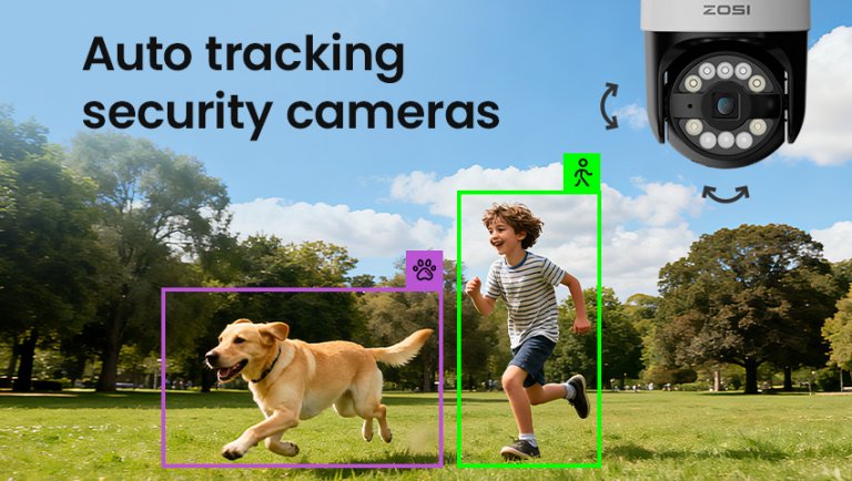 The Ultimate Guide to Auto Tracking Security Cameras - Zosi Blog