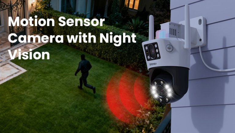 Motion Sensor Camera with Night Vision: The Best Choice for Smart Home ...